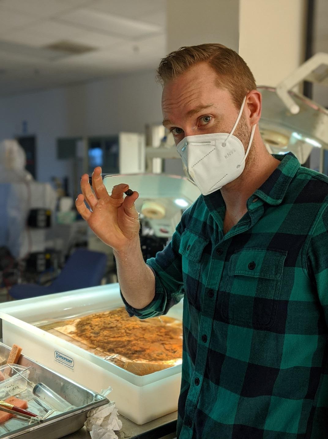 Behind the Scenes: Warren Lasch Conservation Center on Excavating Block ...