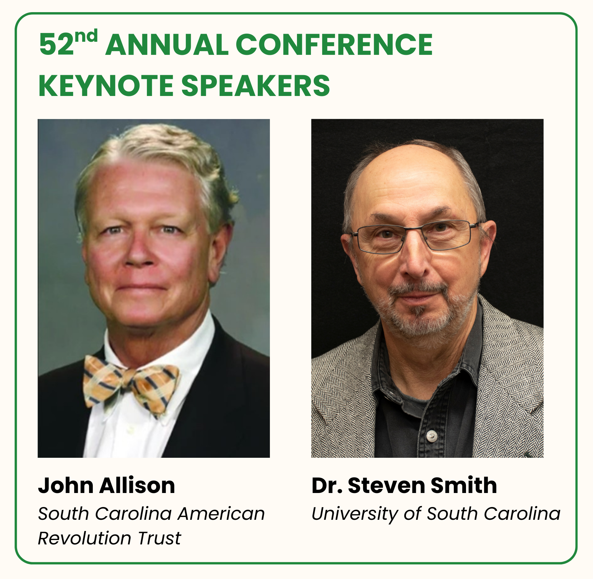 Annual Conference (2026) | Archaeological Society of South Carolina